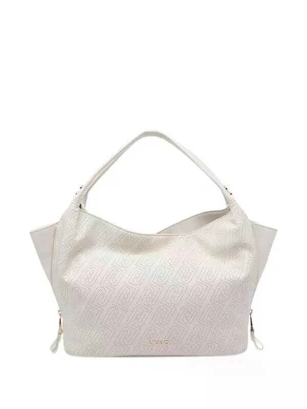 Liu Jo Logo Detail Perforated Tote Bag