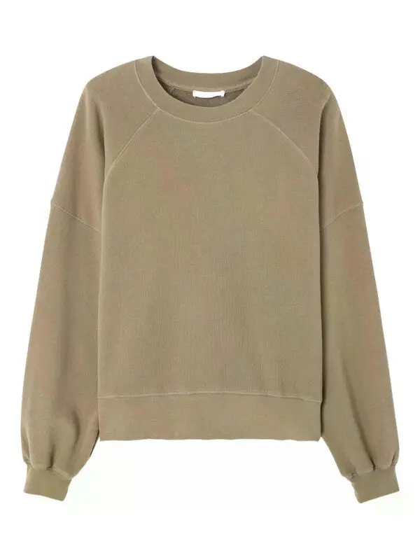 American Vintage Atubay Round-neck Sweatshirt - Green