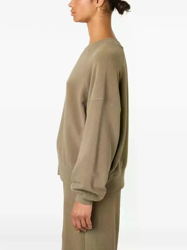 American Vintage Atubay Round-neck Sweatshirt - Green