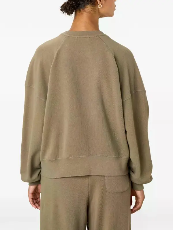 American Vintage Atubay Round-neck Sweatshirt - Green