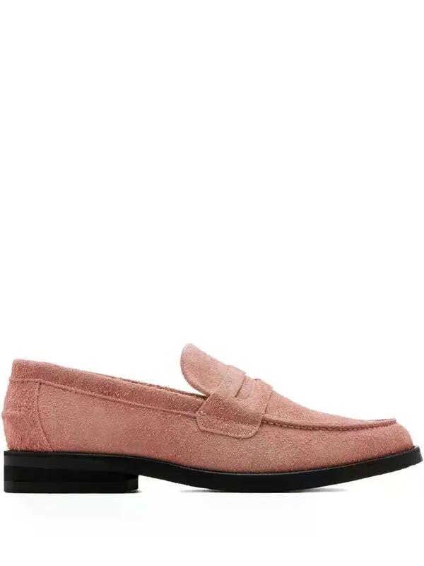 DUKE + DEXTER Suede Loafers