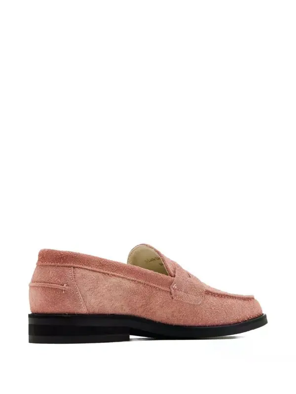 DUKE + DEXTER Suede Loafers