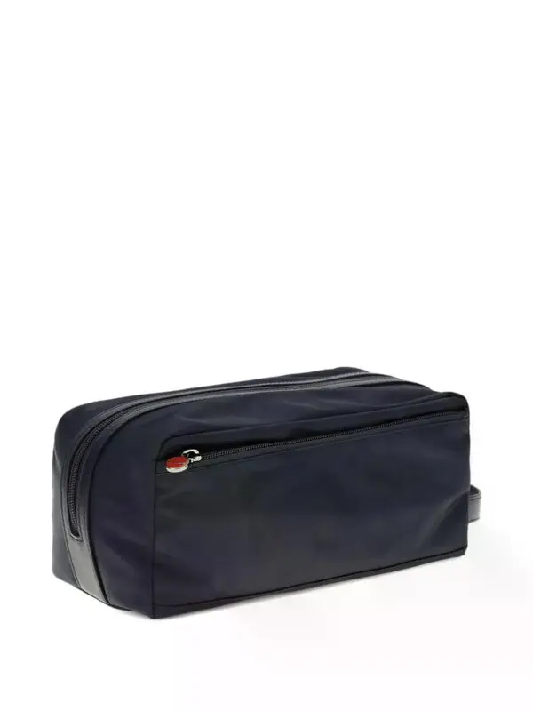 Kiton Logo Lettering Wash Bag