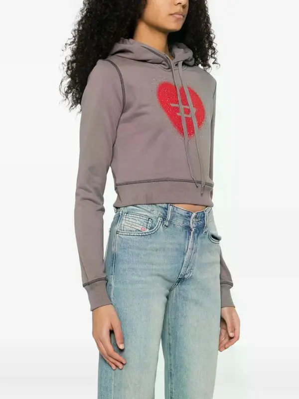 DIESEL® F-slimmy-hood-s5 Hoodie