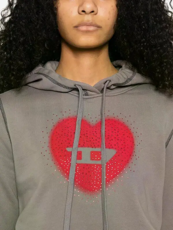 DIESEL® F-slimmy-hood-s5 Hoodie