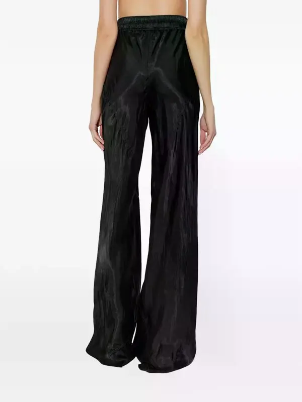 Rick Owens Drawstring Wide-leg Trousers - Black