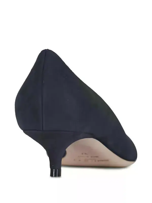 JIMMY CHOO Amelia Pointed-toe Suede Pumps