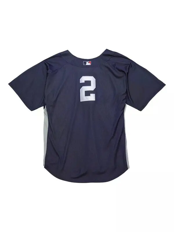 Mitchell & Ness Youth Derek Jeter New York Yankees 2009 Baseball Jersey - Blue