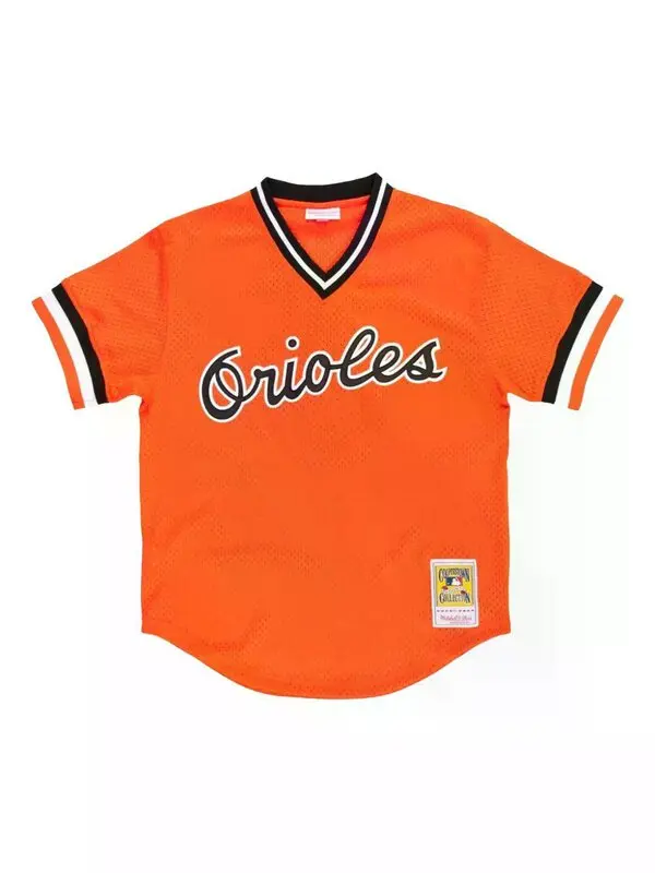 Mitchell & Ness Mlb Orioles 1988 Cal Ripken Jr T-shirt - Orange