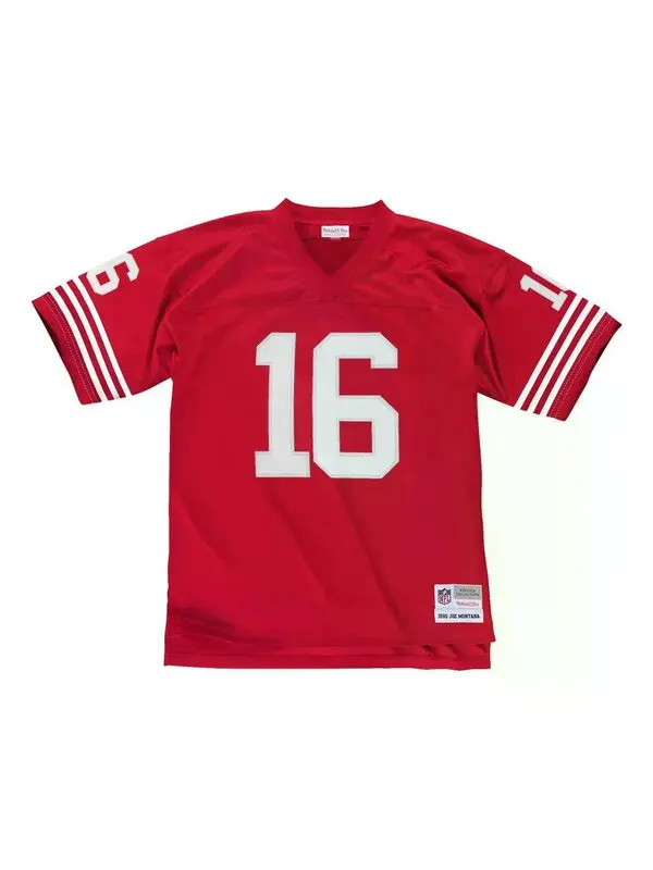 Mitchell & Ness Nfl San Francisco 49ers 90 Joe Montana T-shirt - Red