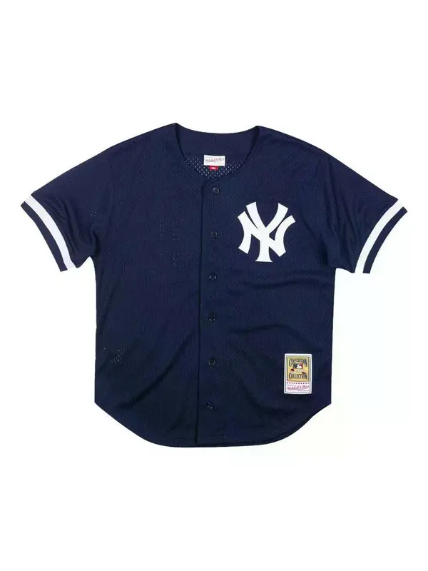 Mitchell & Ness Reggie Jackson New York Yankees 1998 Shirt - Blue