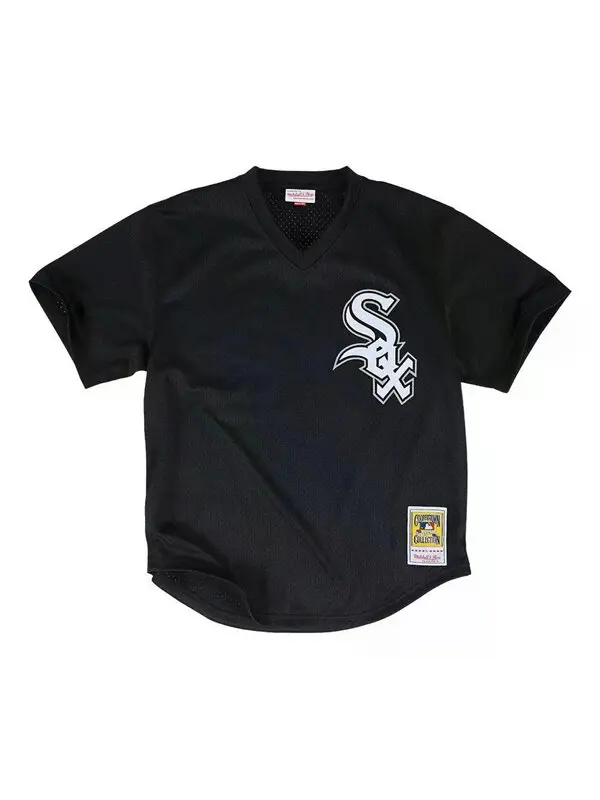 Mitchell & Ness Mlb White Sox 1993 Bo Jackson T-shirt - Black