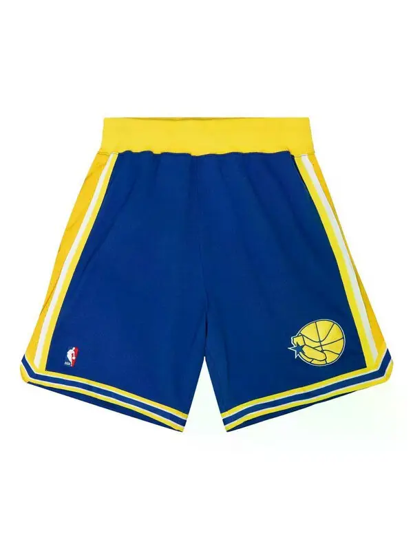 Mitchell & Ness Nba Warriors 1995-96 Basketball Shorts - Blue