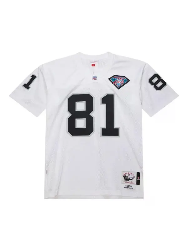 Mitchell & Ness X Nfl Los Angeles Raiders 1994 Tim Brown T-shirt - White