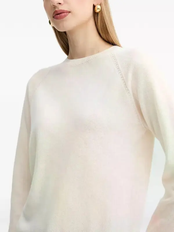 FRACOMINA Raglan Sleeve Round-neck Sweater