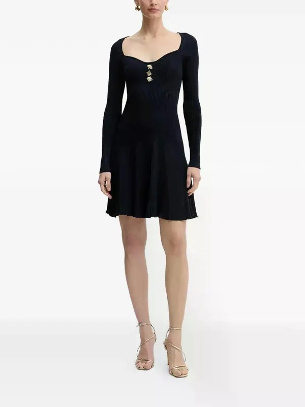 FRACOMINA Sweetheart-neck Mini Dress