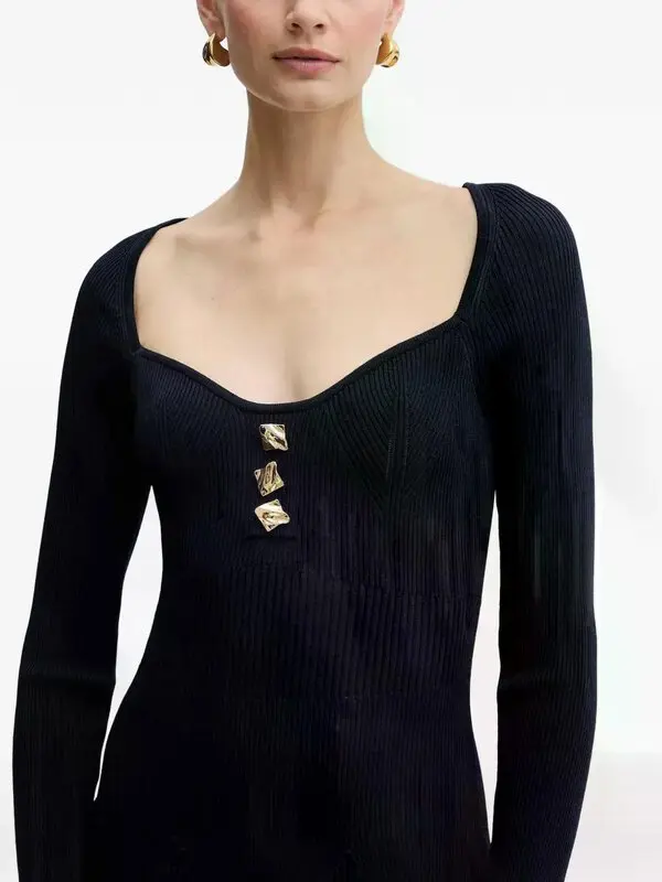 FRACOMINA Sweetheart-neck Mini Dress