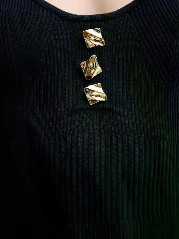 FRACOMINA Sweetheart-neck Mini Dress