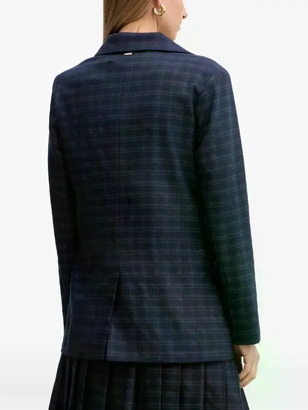 FRACOMINA Single-breasted Checked Blazer