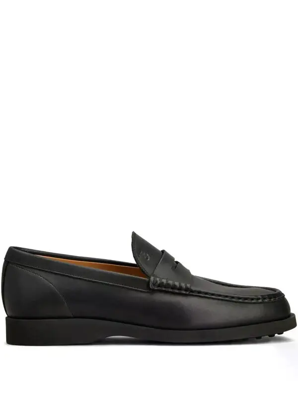 TOD'S Light 98l Penny Loafers - Black