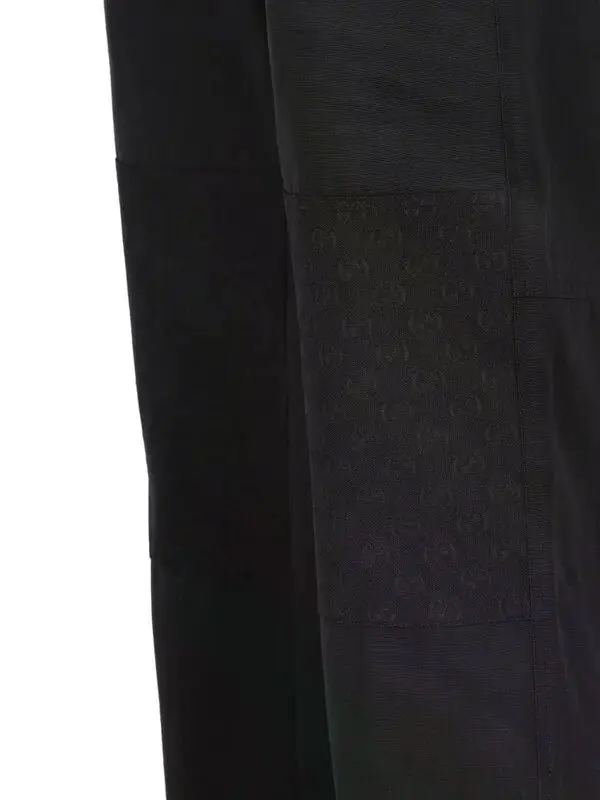 Gucci Paneled Cotton Trousers