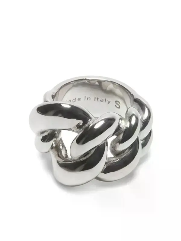 Acne Studios Chain-link Ring - Silver