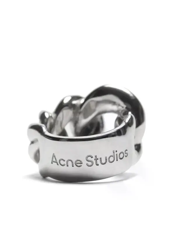 Acne Studios Chain-link Ring - Silver