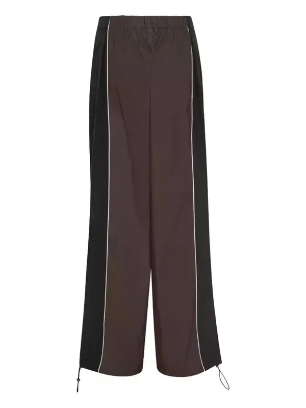 ROTATE BY BIRGER CHRISTENSEN Crispy Panelled Trousers - Brown