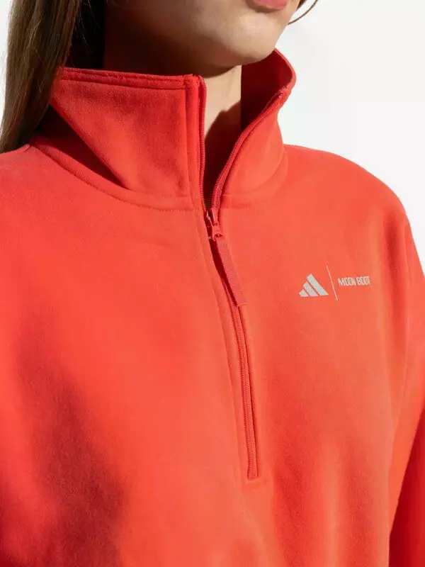 Adidas X Moon Boot Zip-up Sweater - Orange