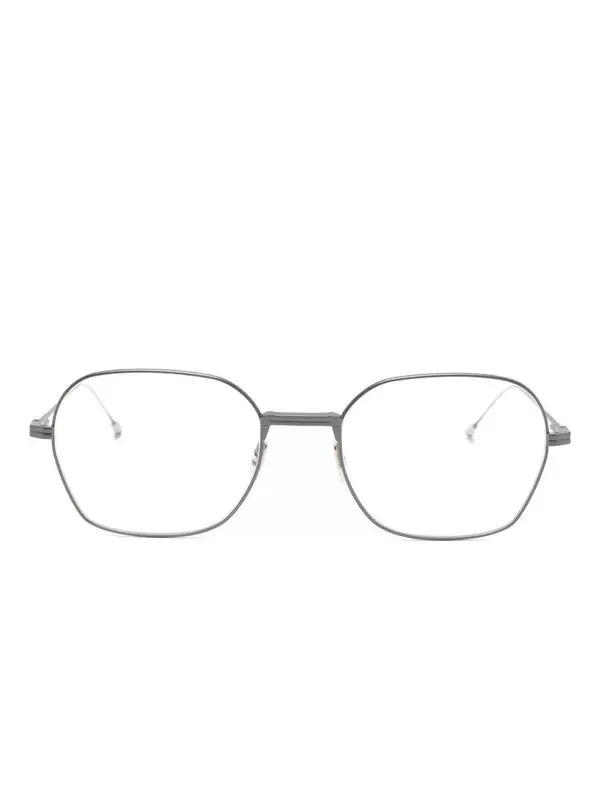 Thom Browne Geometric-frame Eyeglasses - Grey