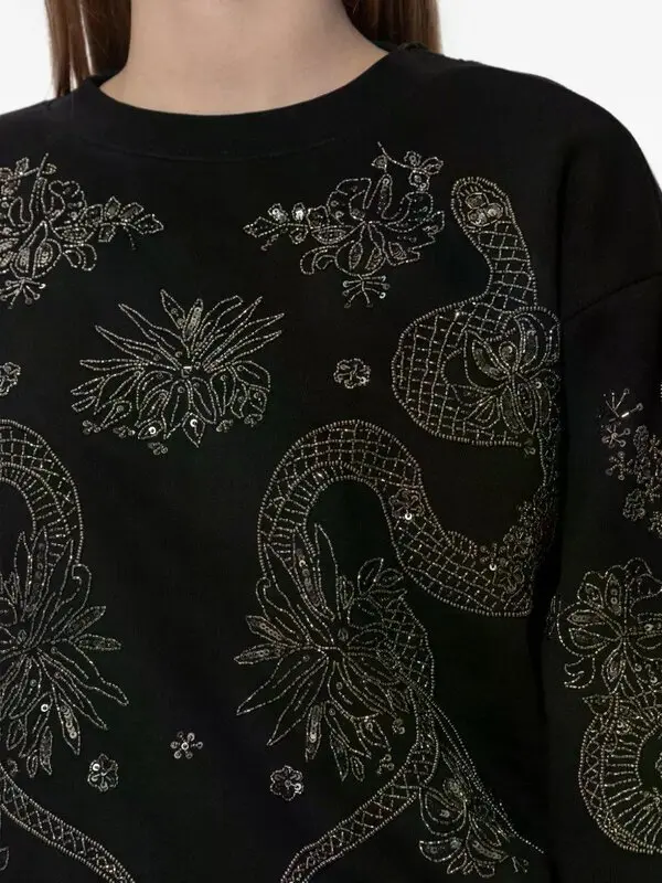 ALLSAINTS Cecile Embellished Sweater