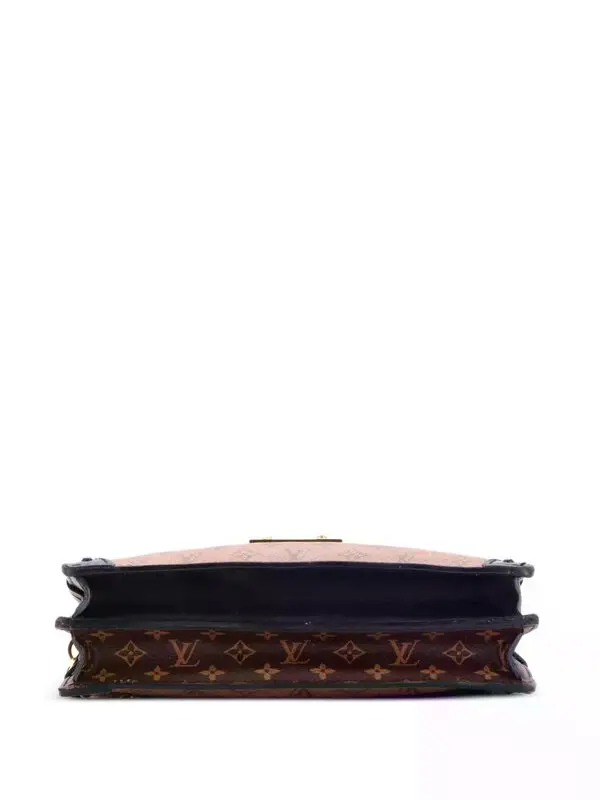 LOUIS VUITTON Trunk Reverse Monogram Canvas Clutch