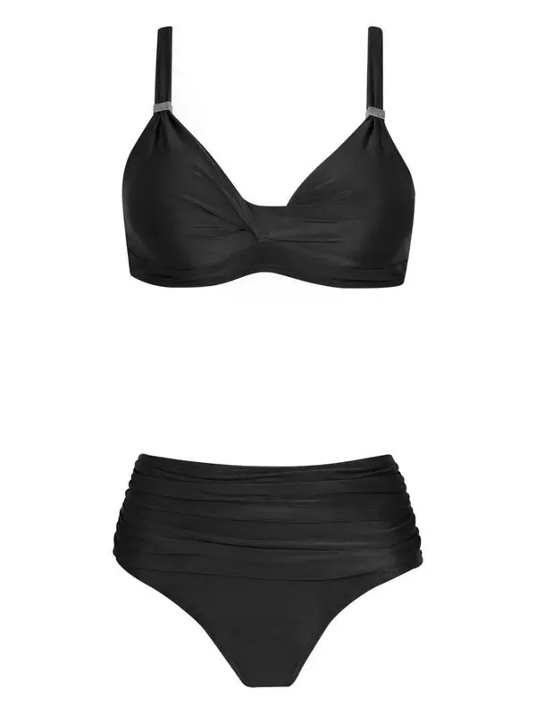 LYGIA & NANNY Marianne High-waisted Bikini - Black