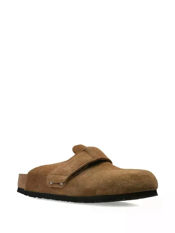 BIRKENSTOCK Loma Suede Mules - Brown