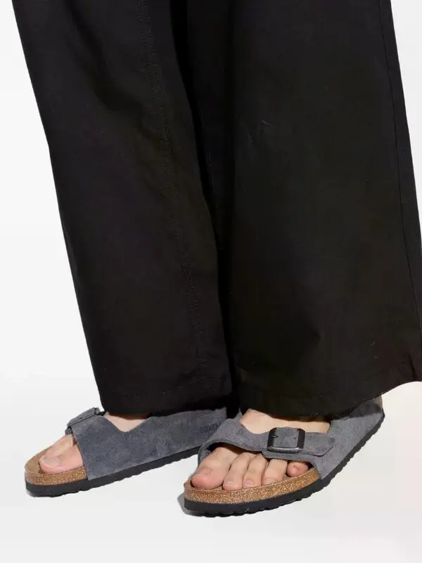 BIRKENSTOCK Arizona Suede Sandals - Grey