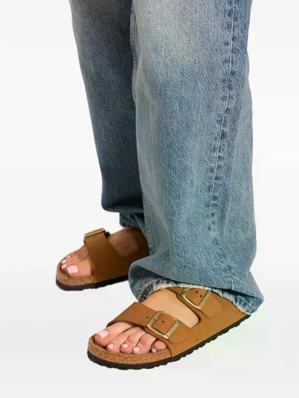 BIRKENSTOCK Arizona Buckled Sandals - Brown