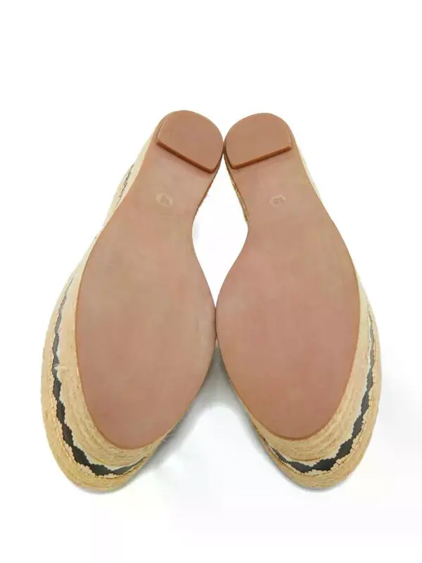 Tory Burch Leather Espadrilles