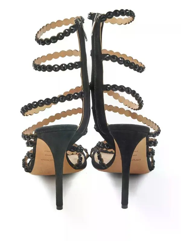 SERGIO ROSSI Crystal-embellished Sandals