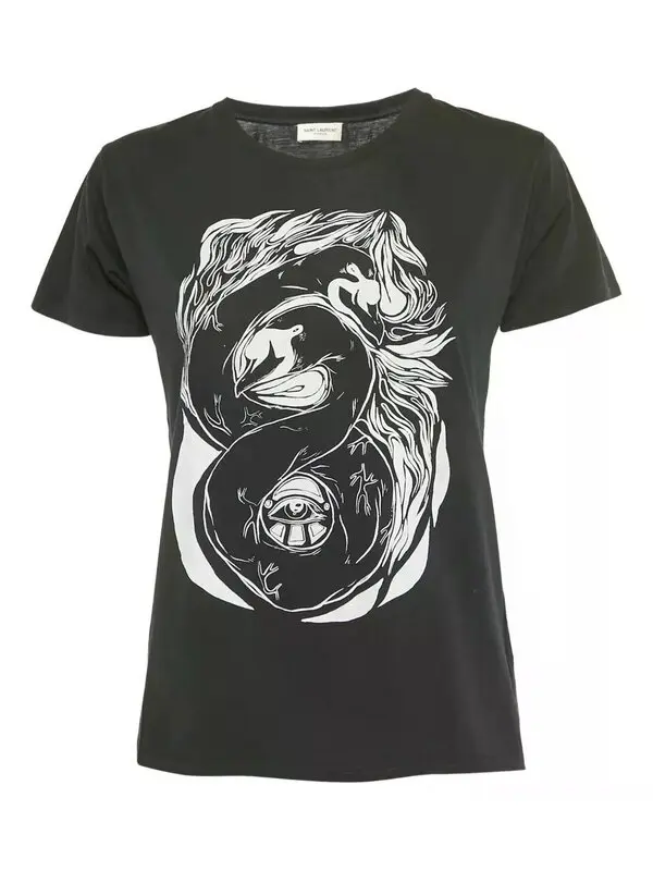 Saint Laurent X Grimmes Graphic-print T-shirt