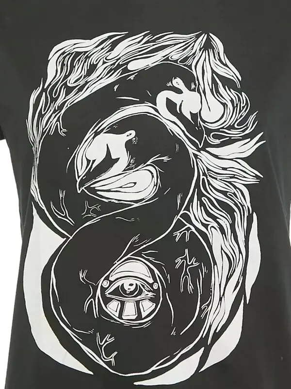 Saint Laurent X Grimmes Graphic-print T-shirt