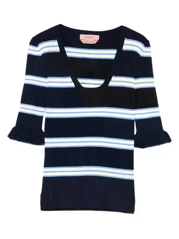 TWINSET Striped Top