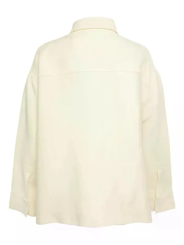 Fendi Button Pocket Oversized Jacket