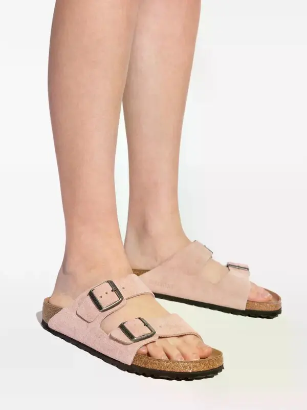 BIRKENSTOCK Arizona Buckled Sandals - Pink