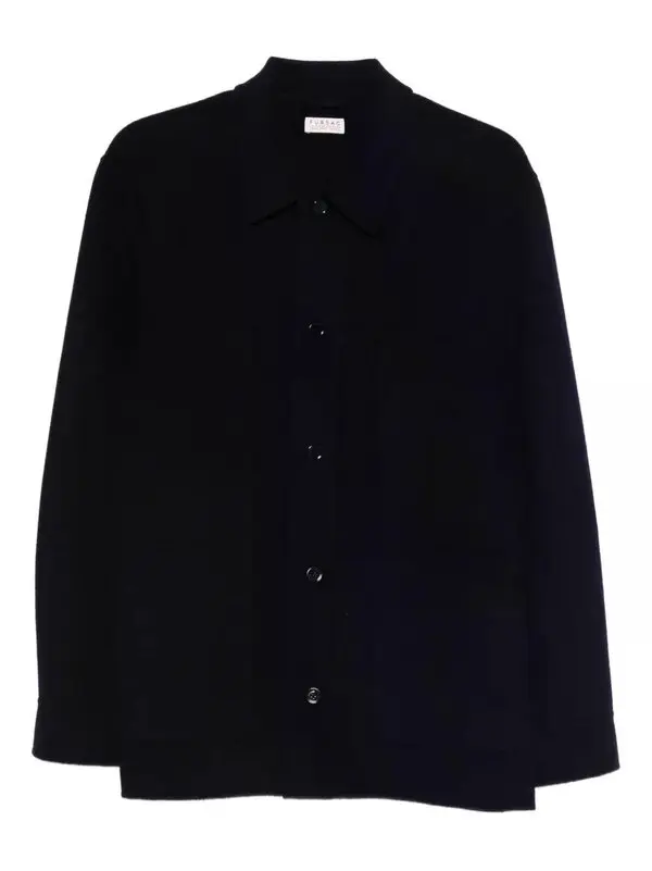 FURSAC Buttoned Patch Pocket Coat