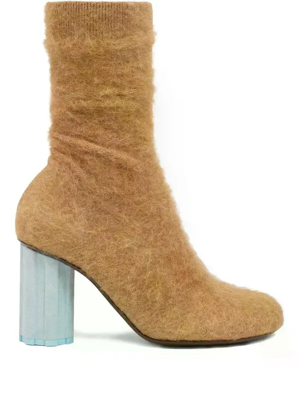 AMI Paris Piano 120mm Ankle Boots