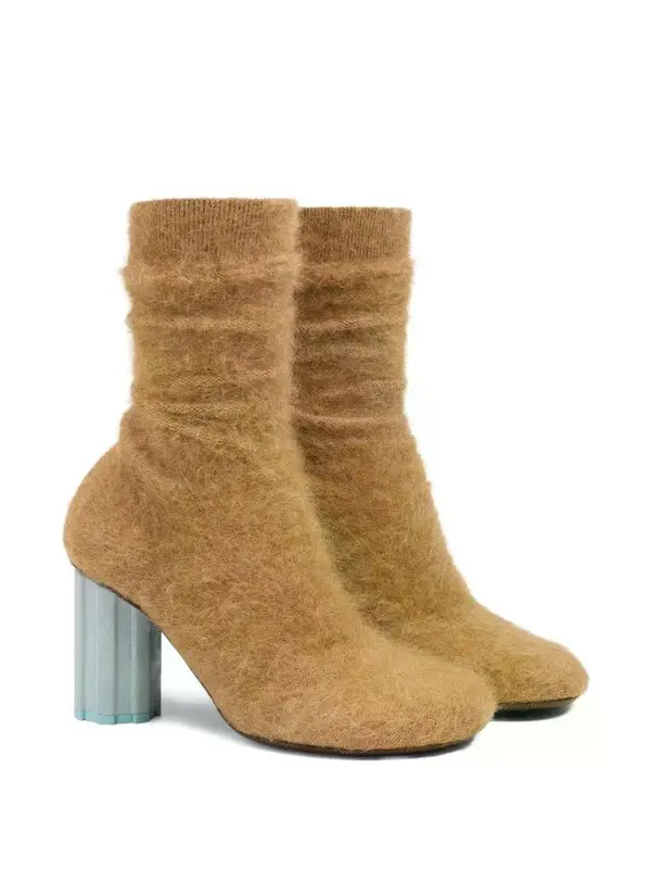 AMI Paris Piano 120mm Ankle Boots