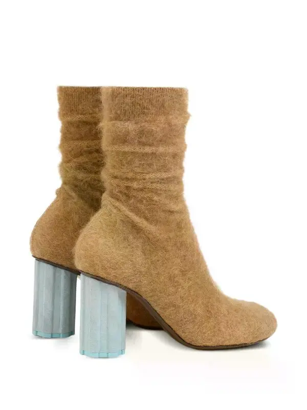 AMI Paris Piano 120mm Ankle Boots