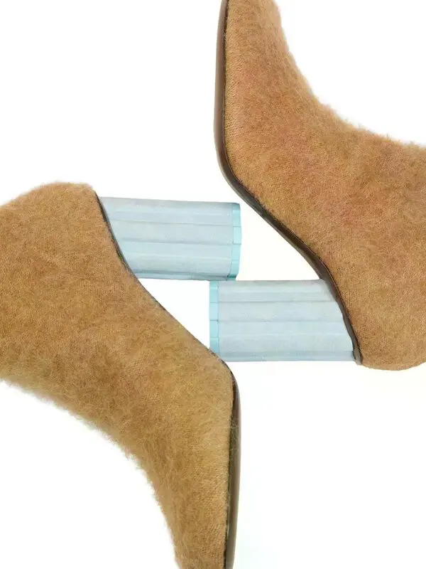 AMI Paris Piano 120mm Ankle Boots