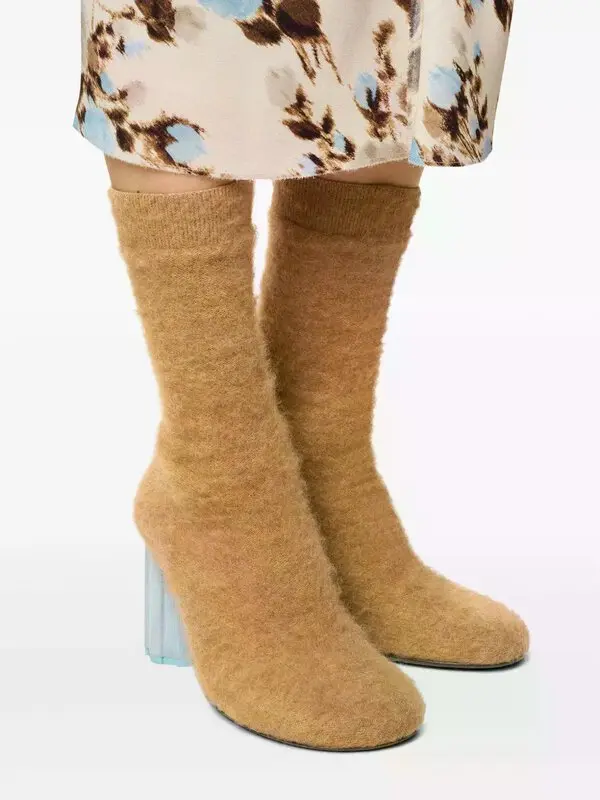 AMI Paris Piano 120mm Ankle Boots