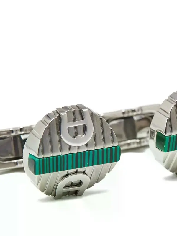 AIGNER Logo Detail Cufflinks